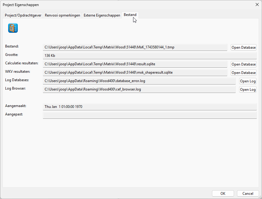 Project Eigenschappen | Matrix Knowledge Base
